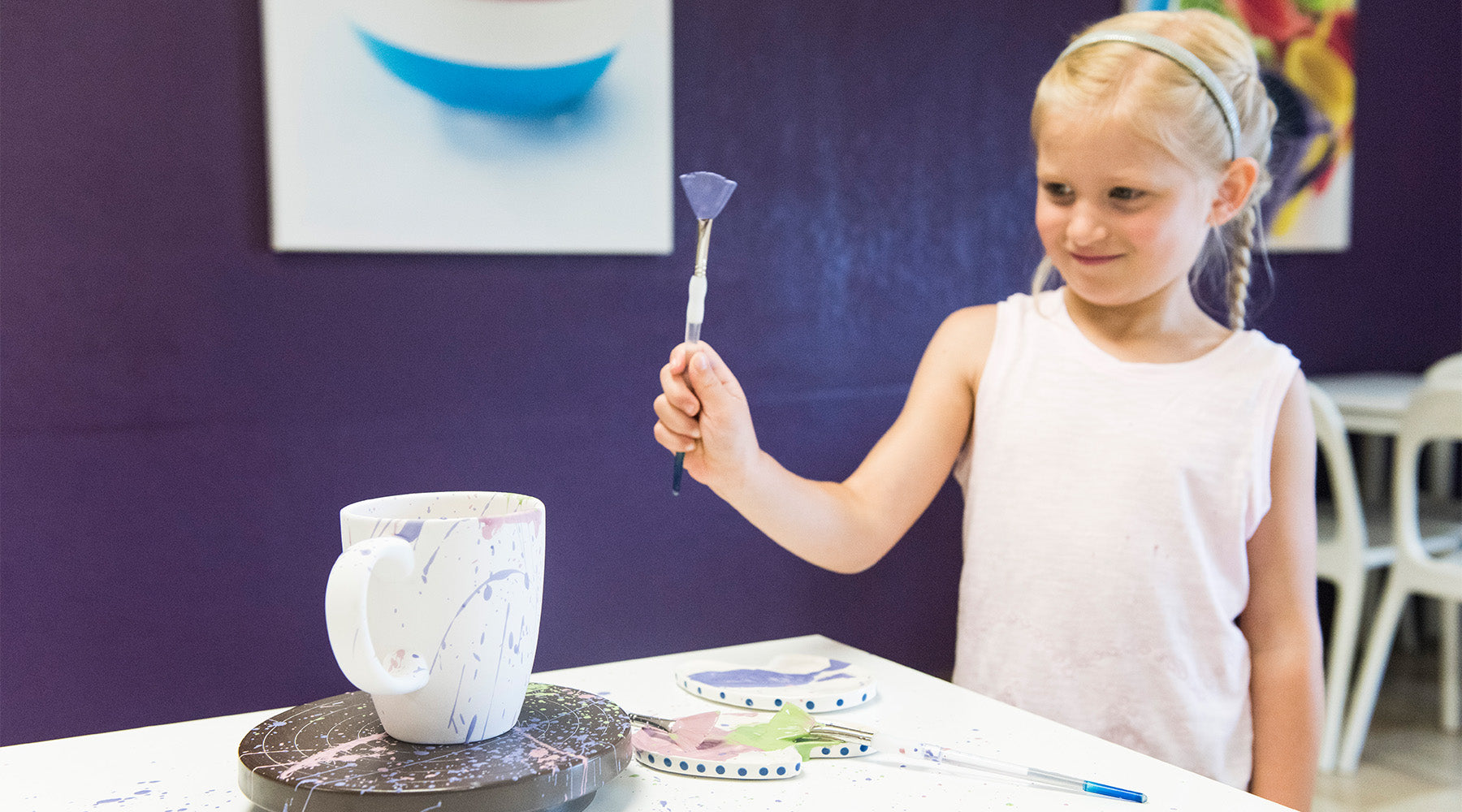 How to Paint Pottery